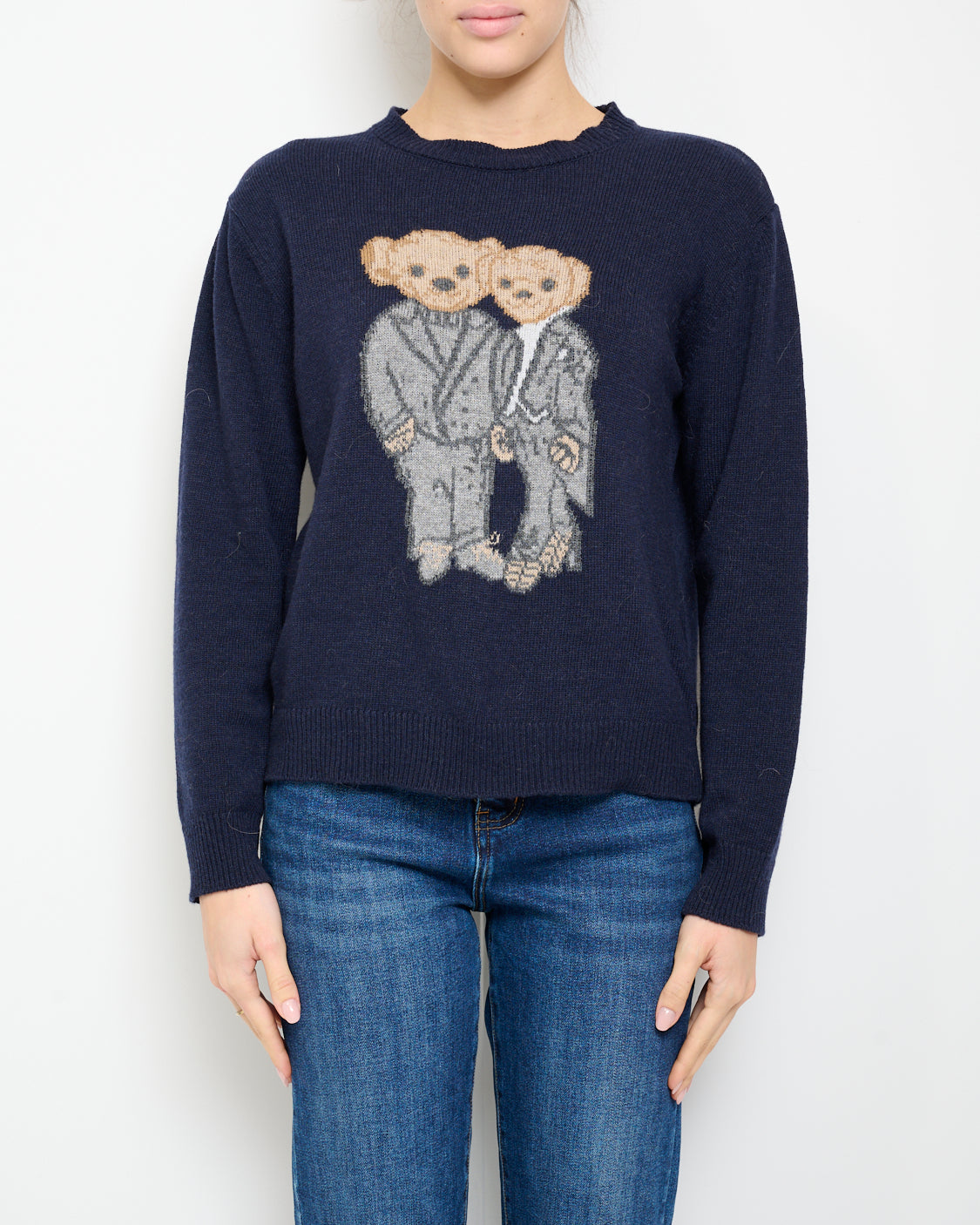 TENSIONE IN - MAGLIA ORSETTO - BLU