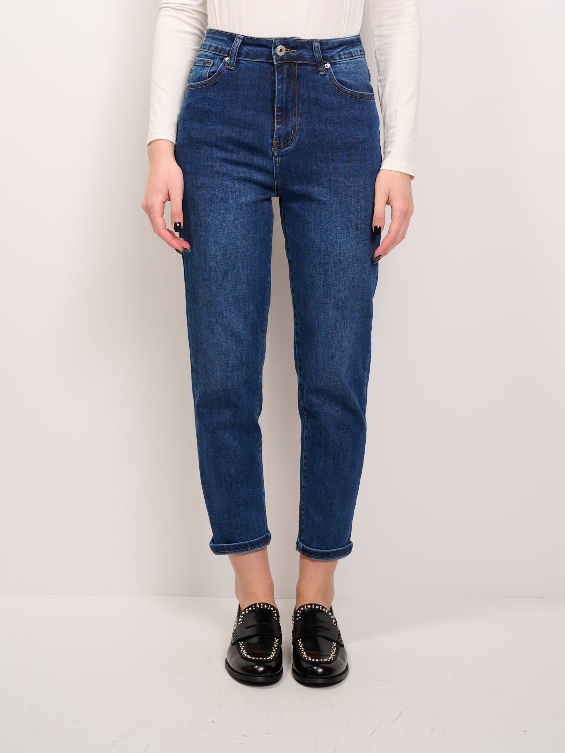IDENTITY - JEANS CARROT - DENIM