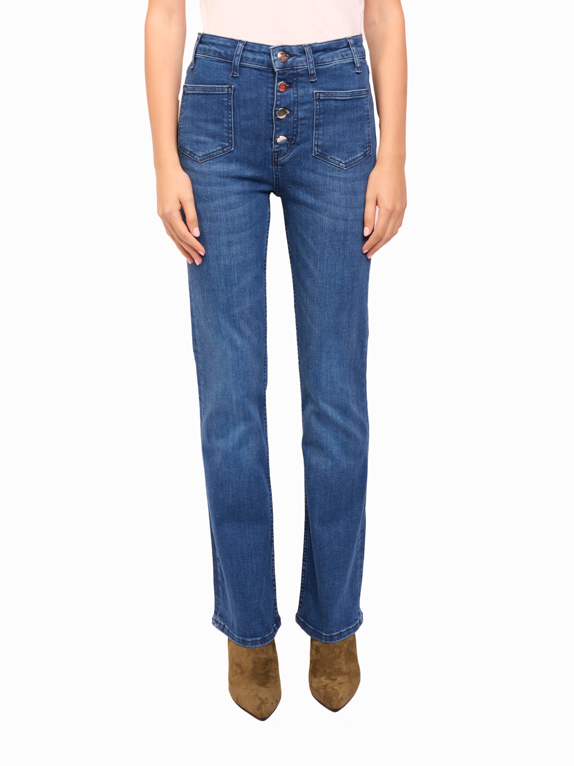 ANG'E - JEANS TROMBETTA - DENIM